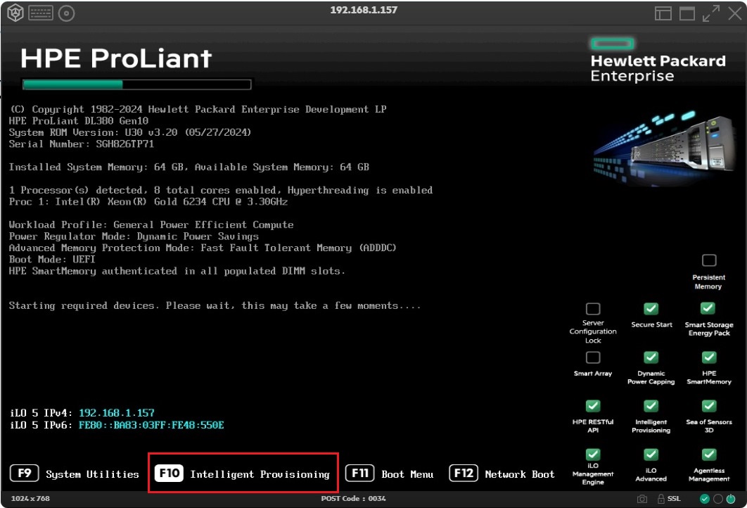 Máy chủ HPE : Hướng dẫn kết nối iLO và lấy file AHS Log